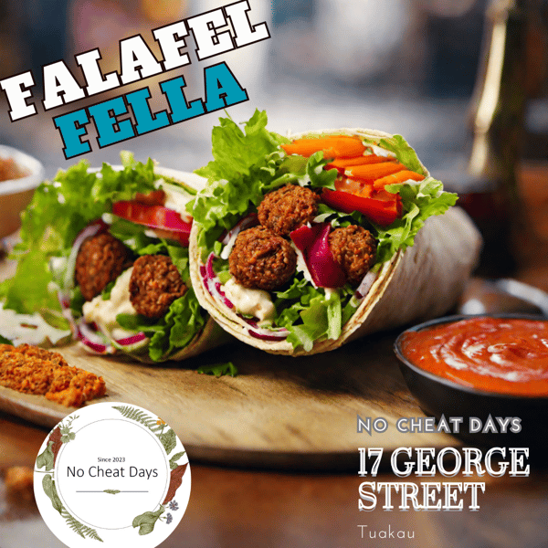 Wholesome Falafel Salad/Wrap | No Cheat Days